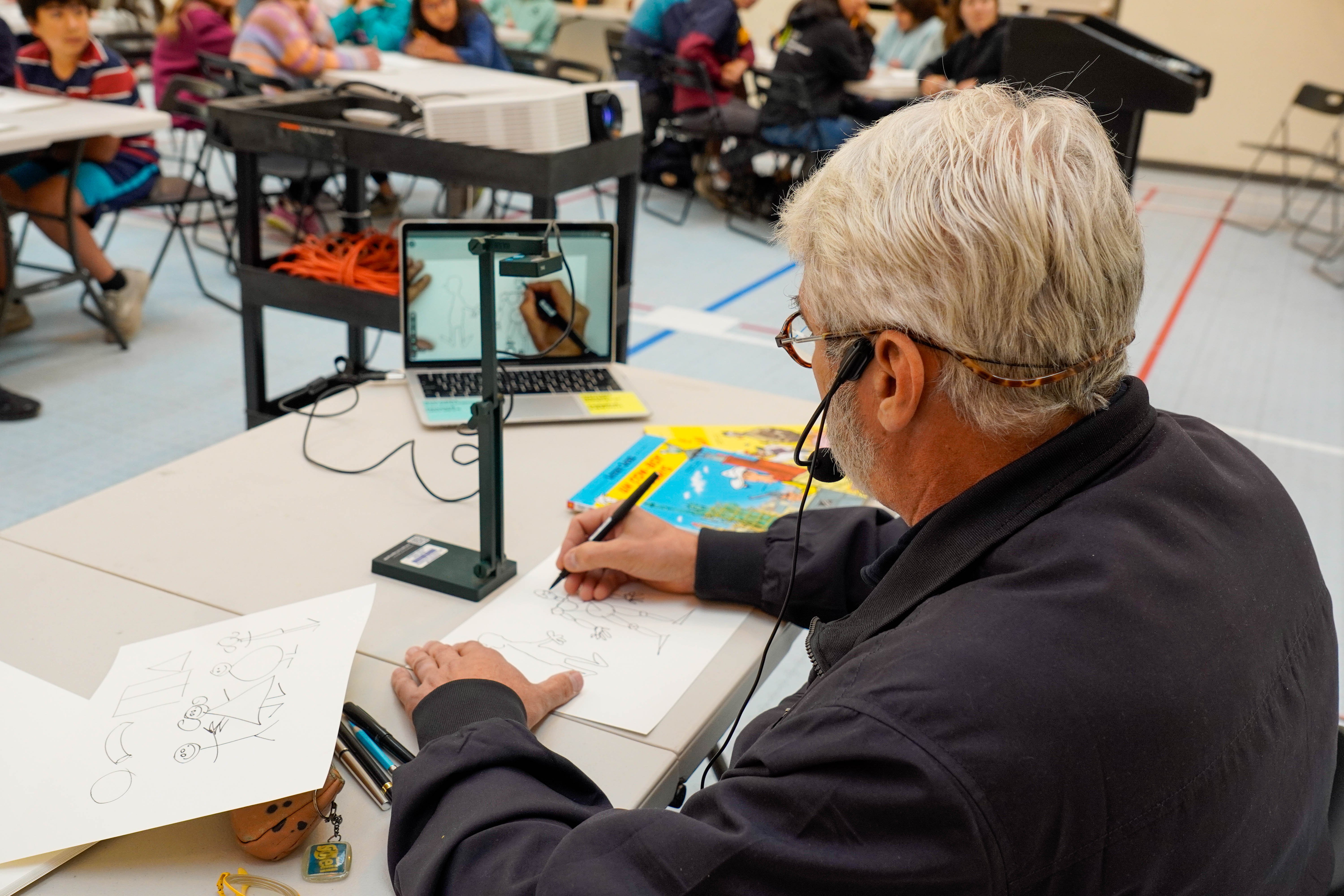 A Stroke of Culture: Achdé's Masterclass at INTL