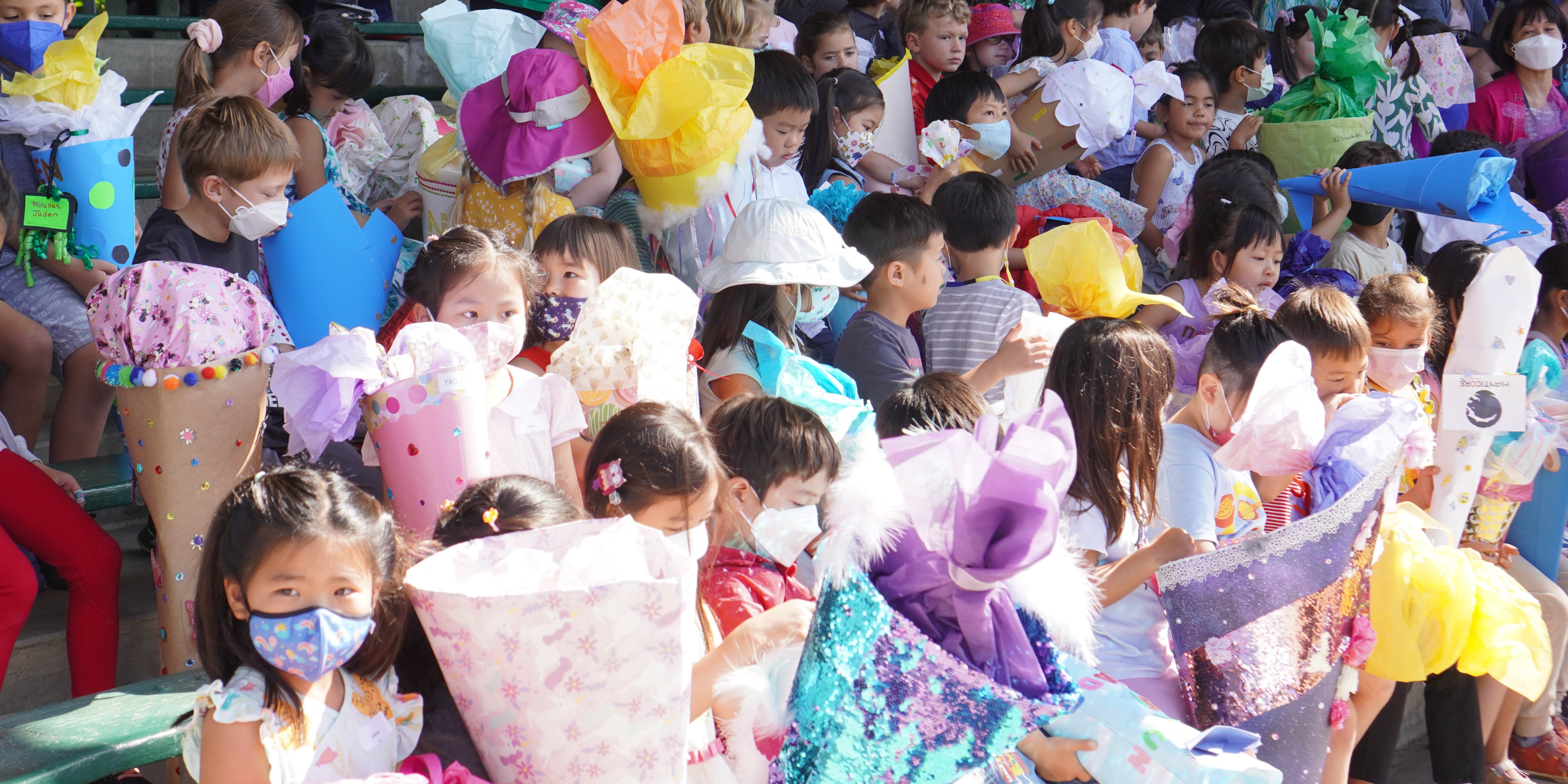 Schultüte - A German Tradition Celebrated by INTL 1st Grade