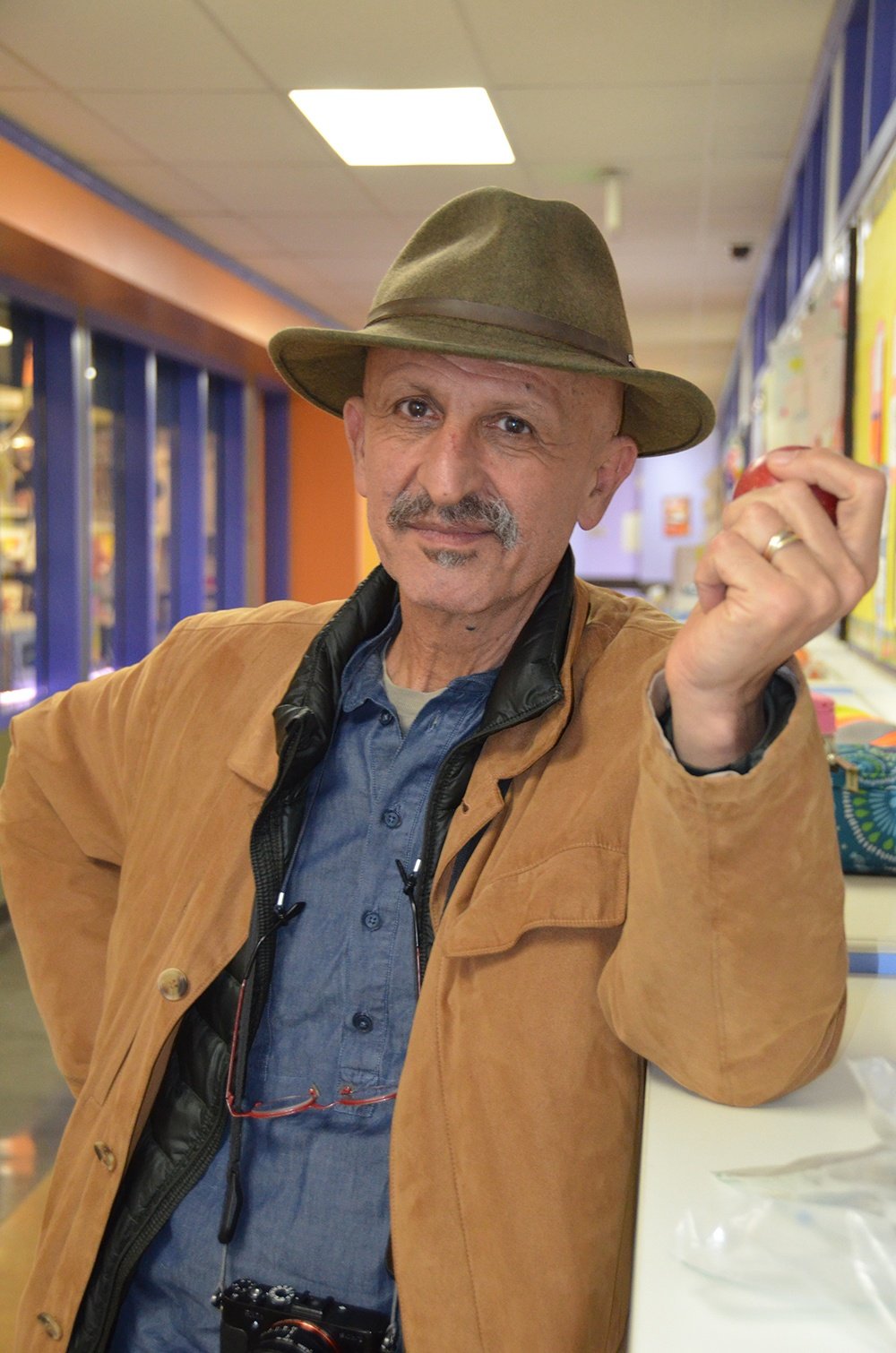 Humanitarian and Renowned Photographer, Reza Talks to Students About ...